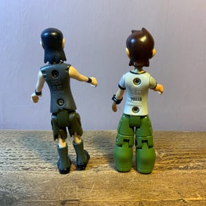 BEN 10 Alien Force Action Figures Bandai/ Retro/ Ben Tennyson & Kevin ...