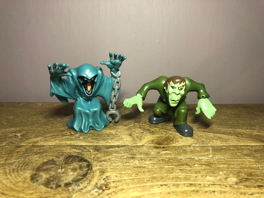Hanna-barbera Scooby Doo PVC Mini Figures Creeper & Phantom Shadow 2/3 ...