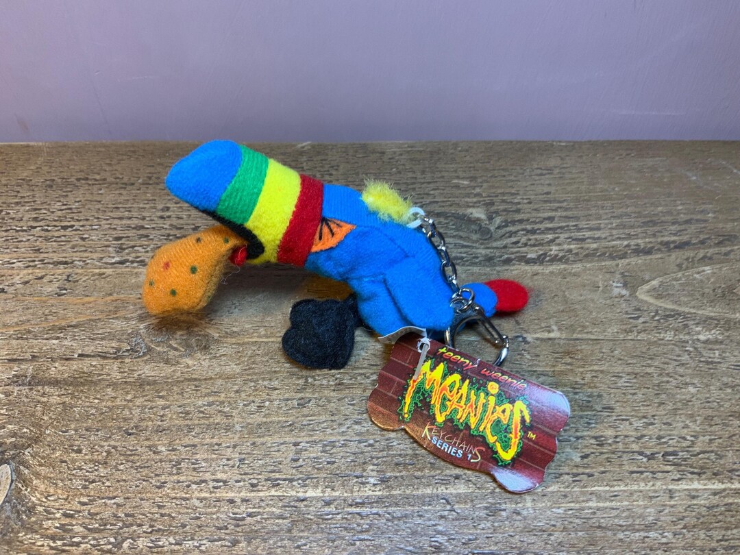 Retro 1990s Teeny Weenie Meanies Keychains Series 1 Hurley the Toucan ...