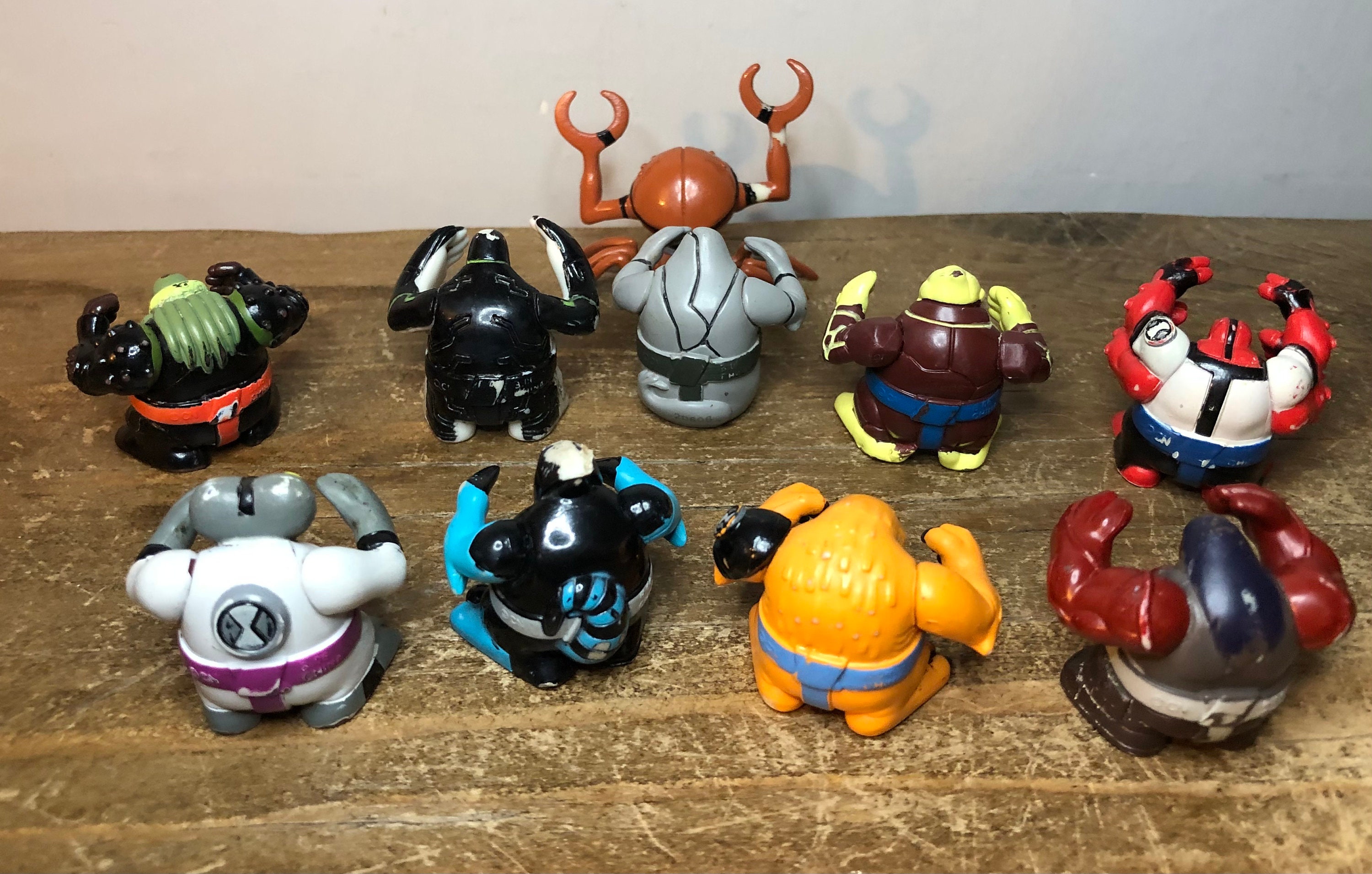 BEN 10 Sumo Slammers Figure Bundle X 11 Mini Figures 1 Bandai - Etsy