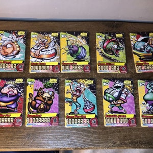 BEN 10 Sumo Slammers Collectible Cards X 10 Bandai 07 Action Sumo ...