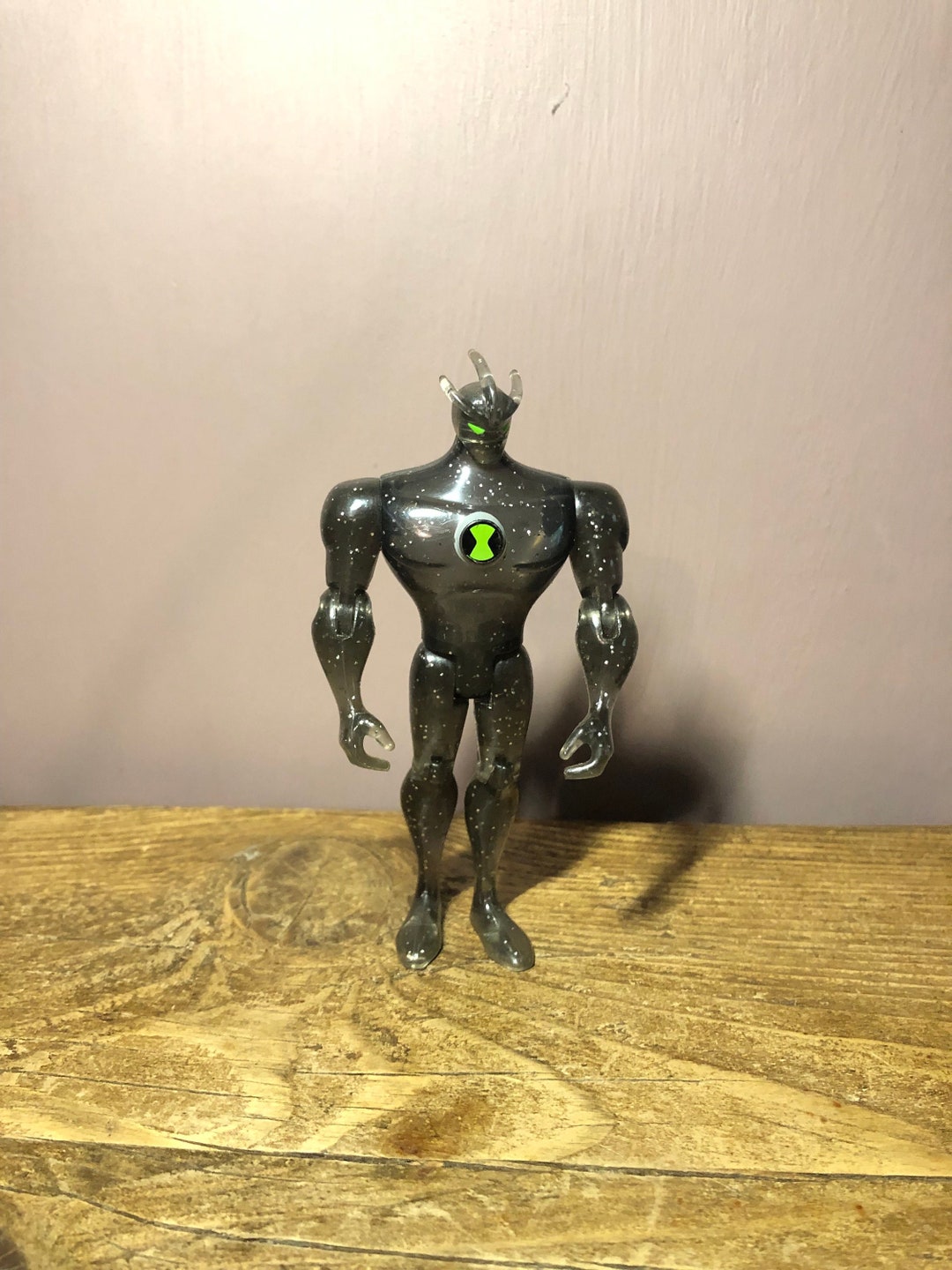 BEN 10 Alien X Action Figure 10cm/4 Bandai '08 Black Transparent ...