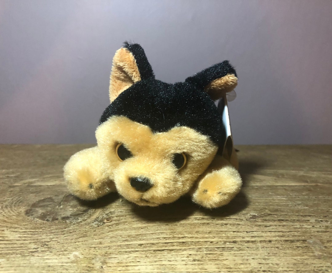 RUSS Petooties Pets German Shepherd/ Alsatian Puppy Small Beanie Plush ...