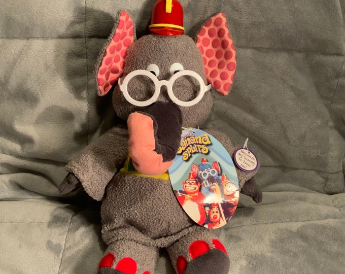 The Banana Splits CN Hanna-barbera 2001/2 Snorky Elephant Plush by ...