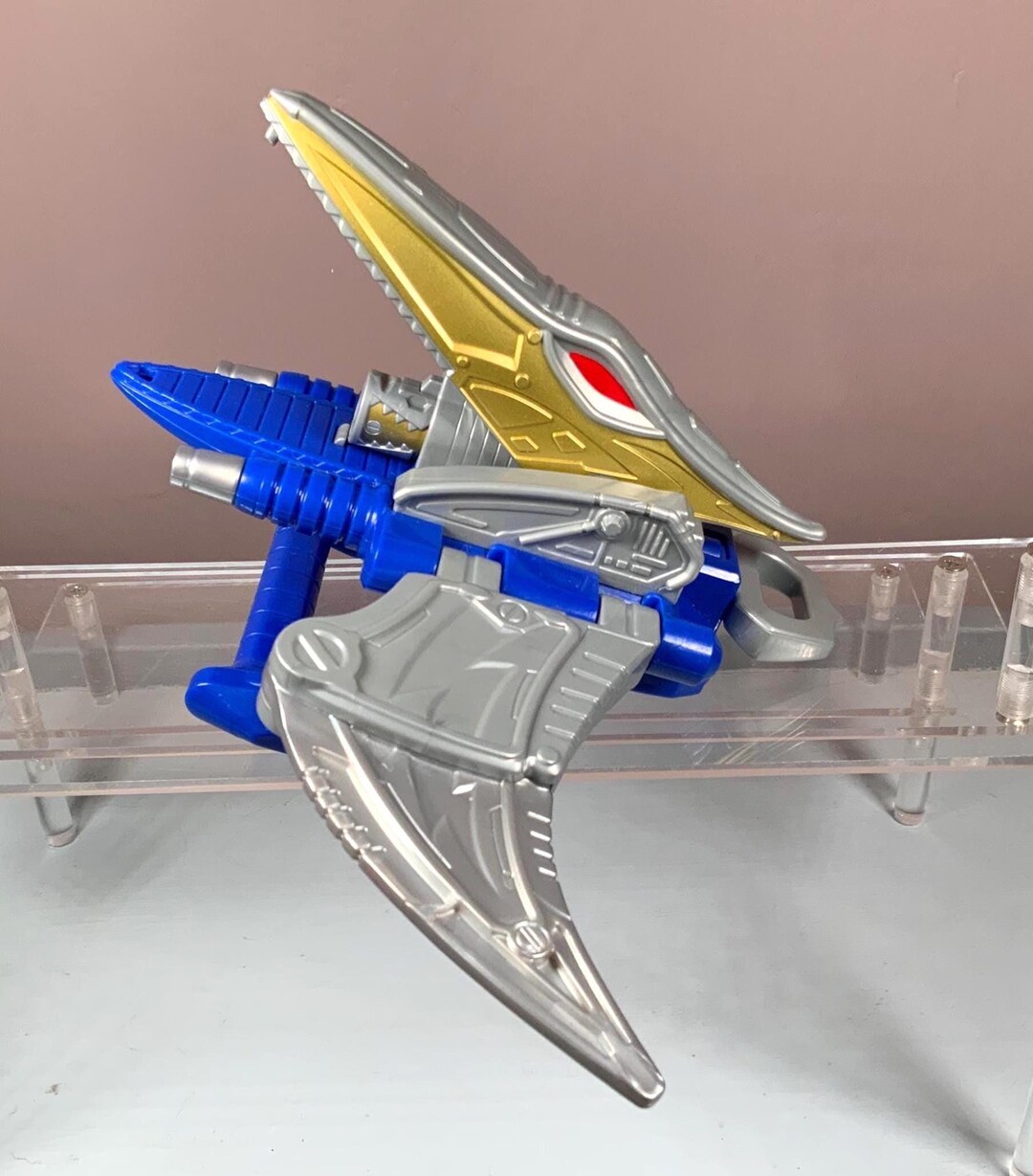 Power Rangers Dino Charge Gold Ptera Morpher Sounds W/ Ptera Charger #6 ...