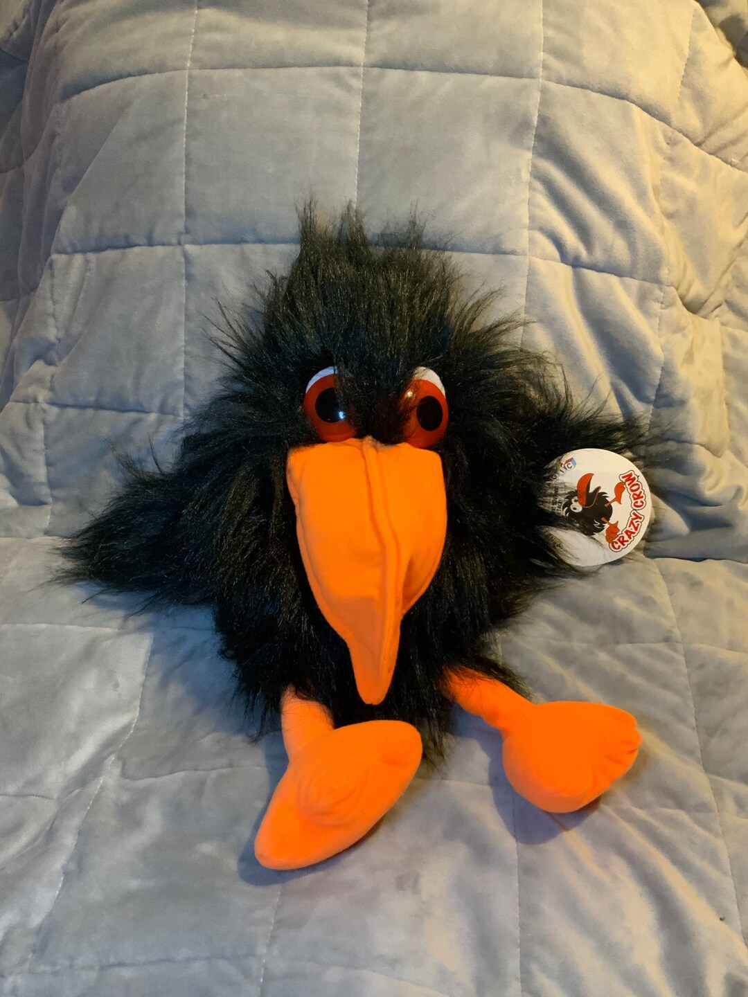 Retro Crazy Crow Hand Glove Puppet Animal Magic Squawks Sounds - Etsy