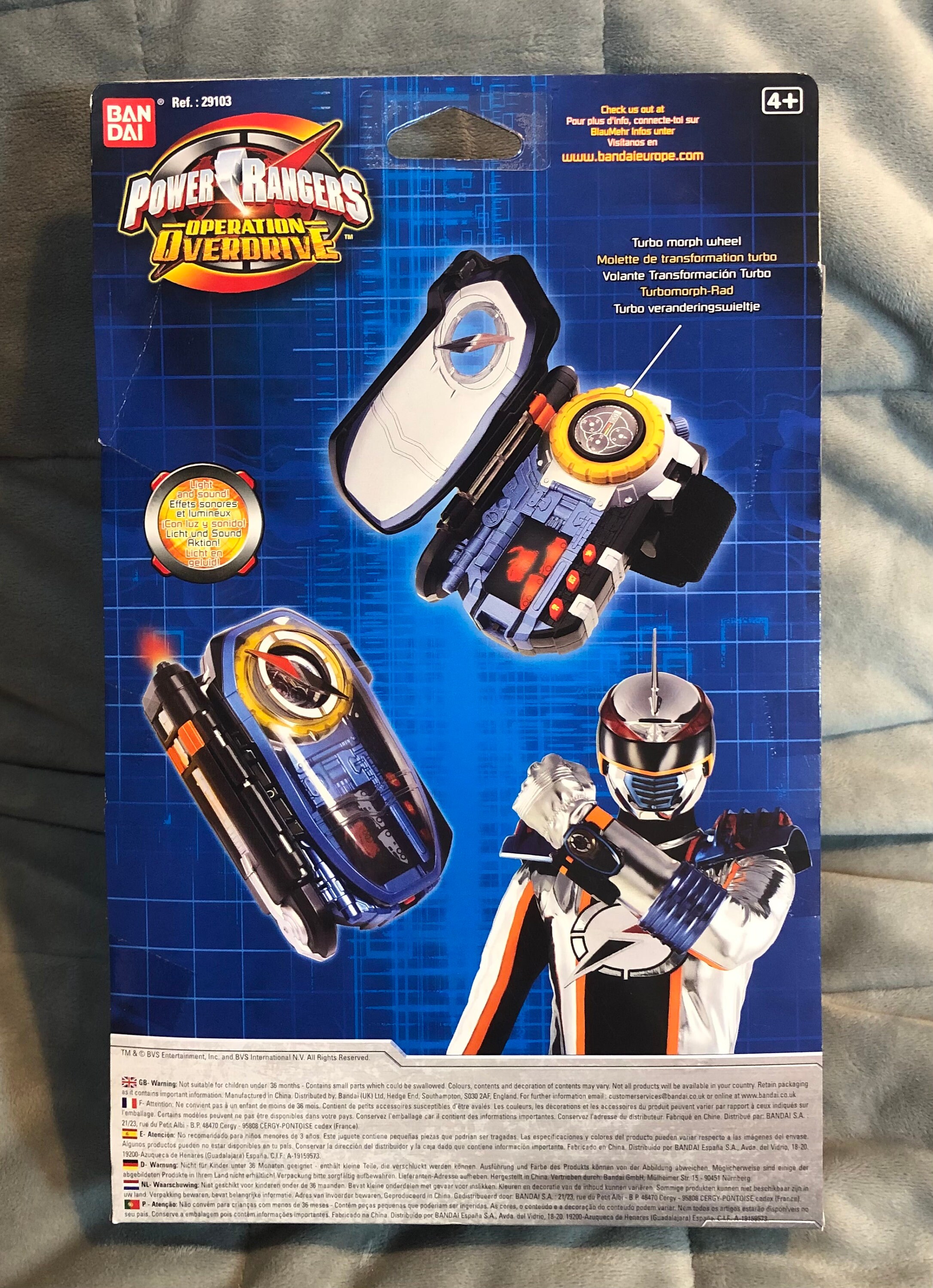 Power Rangers Operation Overdrive Tracker