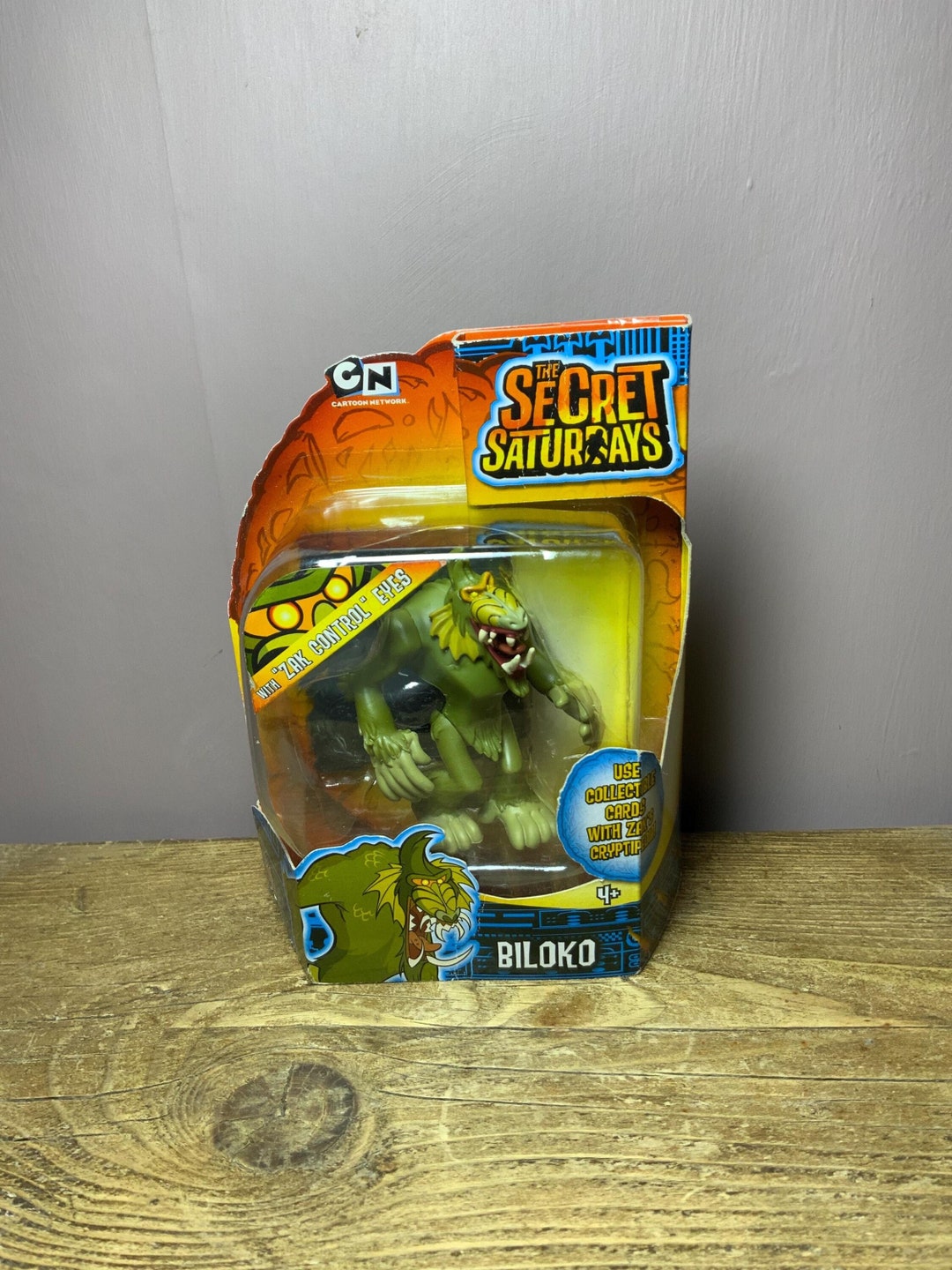 Retro the Secret Saturdays/ BILOKO Action Figure Toy /zak Control Eyes ...