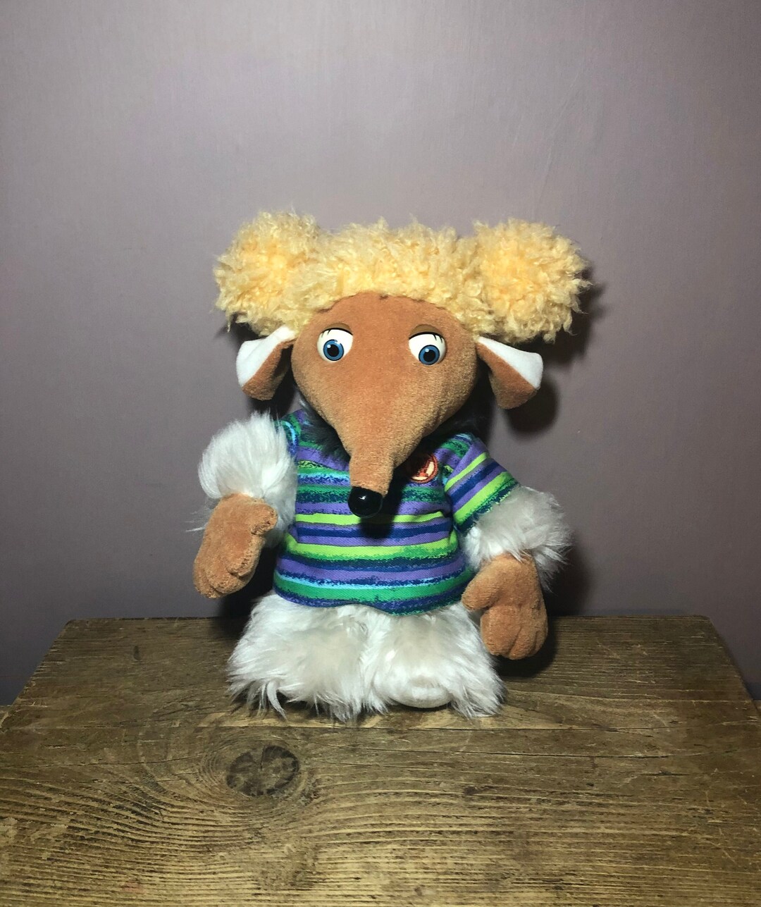The Wombles Alderney Vintage Plush Elizabeth Beresford 1998 Stuffed Toy ...