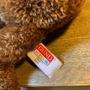 GUND Kids YOGA Monkey #20016 Vintage 15" Brown/tan Chimp Velcro Hands ...