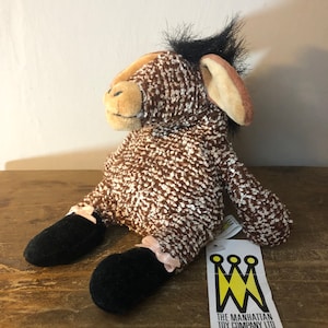 Manhattan Toy Company Tip Toes Donkey Beanie Velour Ballet Shoes ...