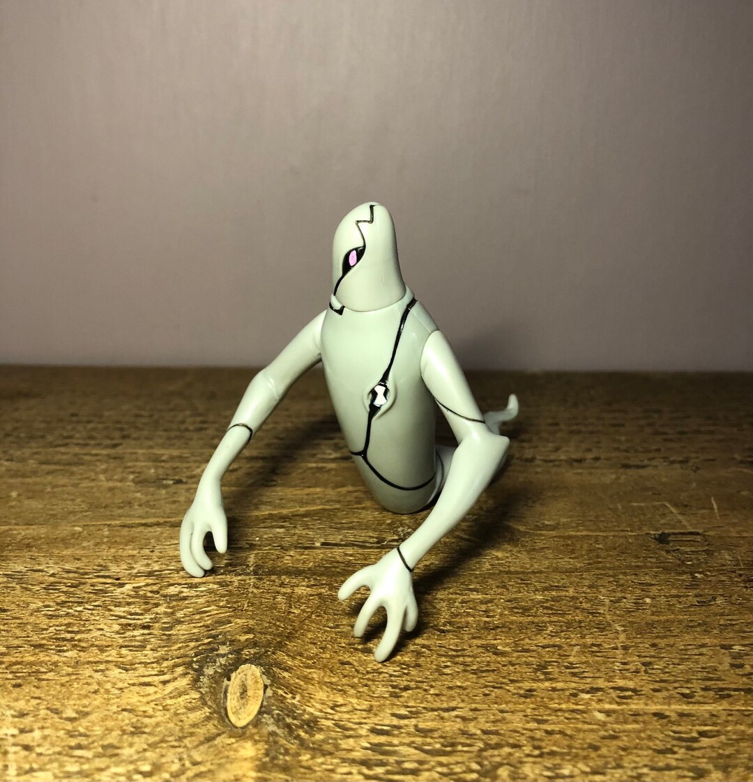 BEN 10 Action Figure 4 Ghostfreak Bandai '06 Series 1 Poseable Jointed ...
