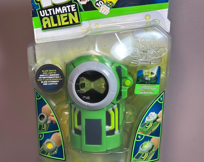 BEN 10 Ultimate Alien Ultimatrix: Lights & Sounds Toy (sealed, Some ...