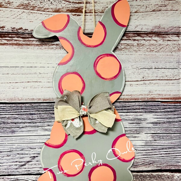 Bunny Door Hanger - Etsy