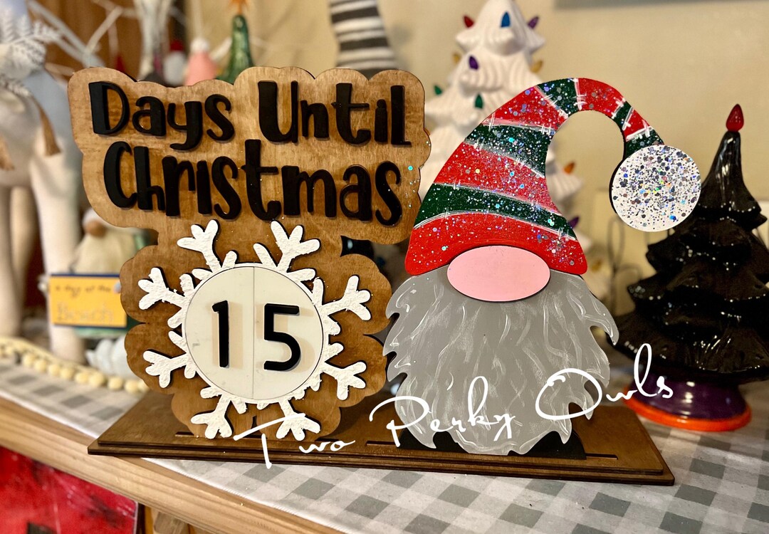 Gnome Christmas Countdown Countdown to Christmas Gnomes Christmas ...