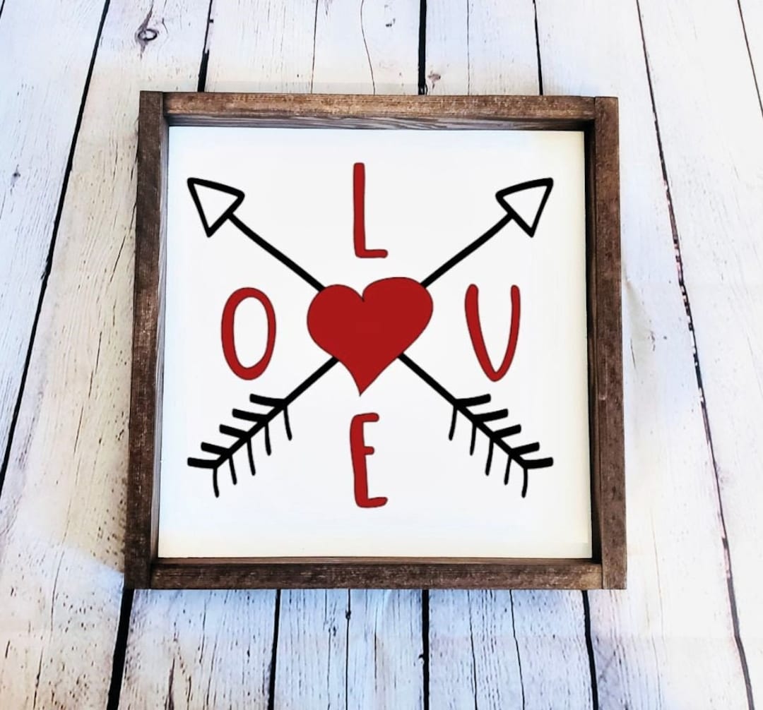 LOVE | Small Wood Signs | Shelf Signs | Accent Signs | Love Signs ...