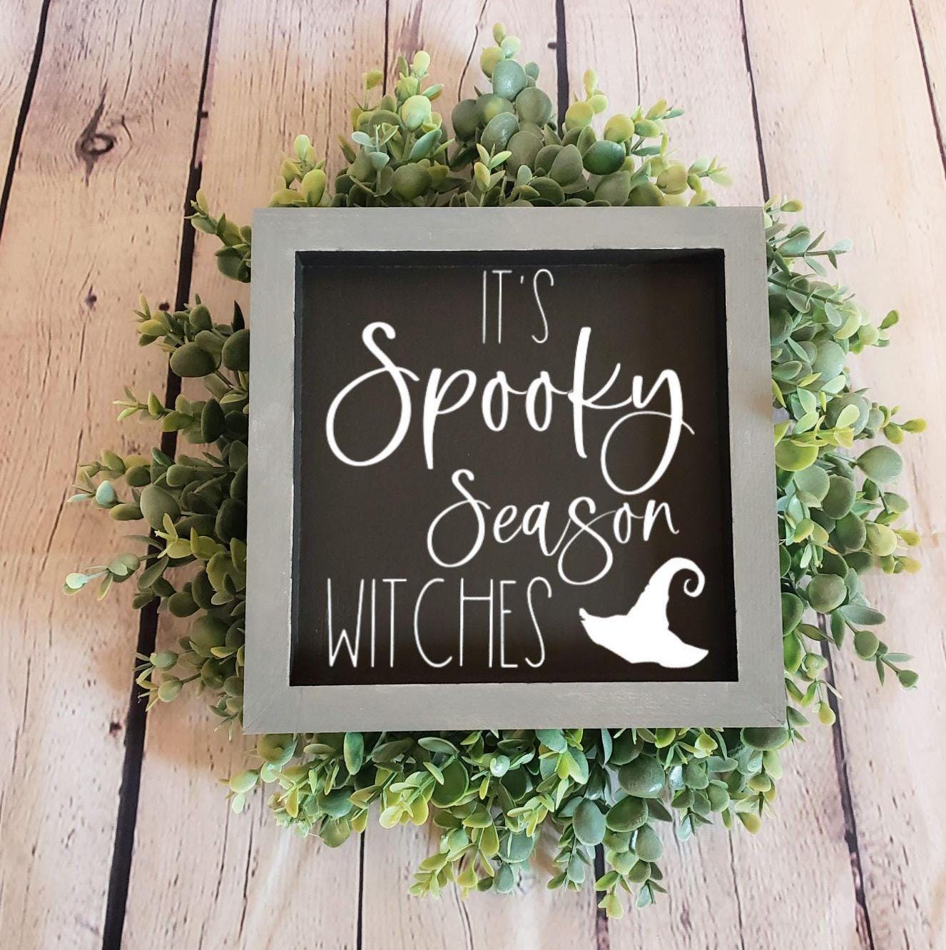 It's Spooky Season | Halloween Decor | Halloween Wood Signs | Halloween ...