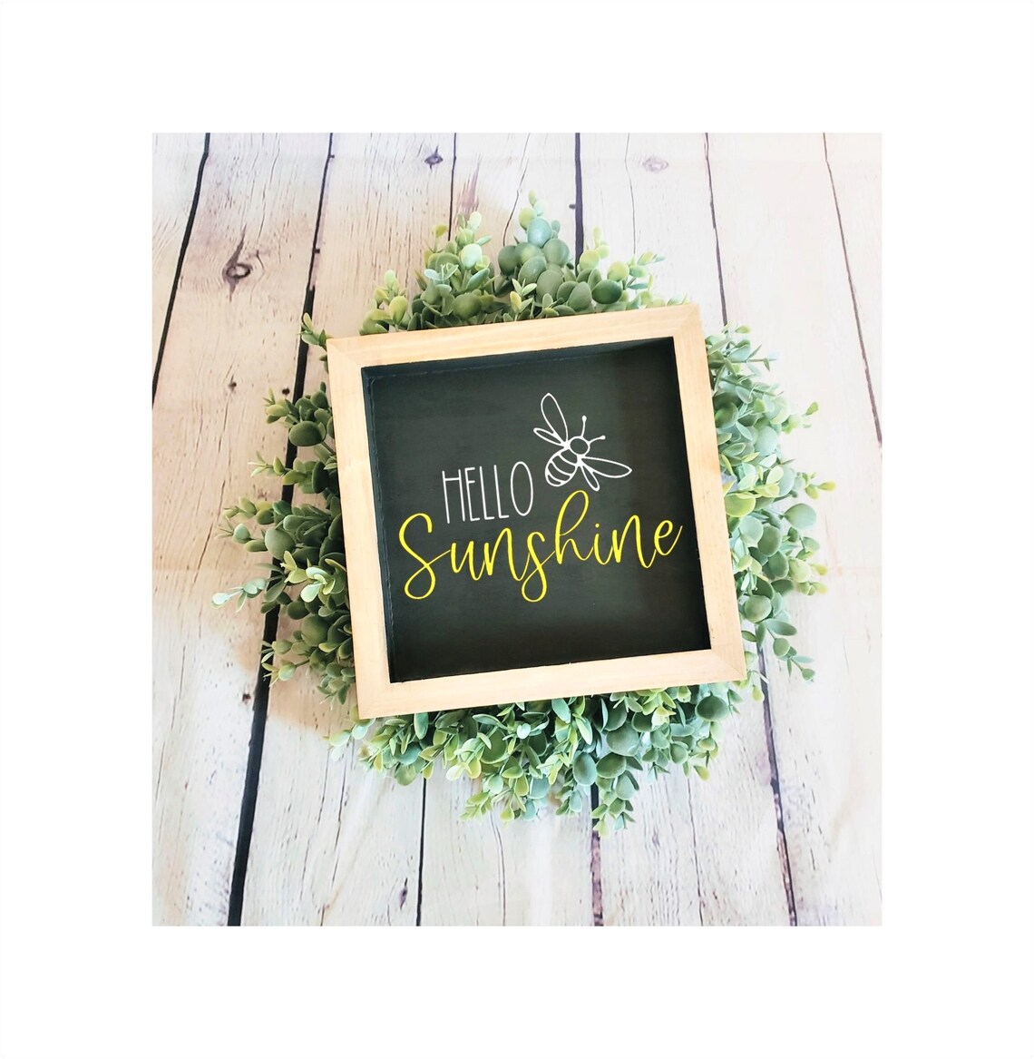Hello Sunshine Summer Decorating Summer Accent Wood Signs - Etsy