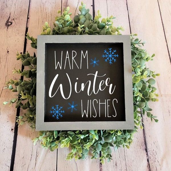 Snow Wood Sign - Etsy