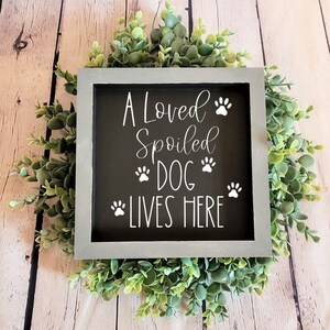 Dog Decor | Pet Decor | Pet Wood Signs | Dog Lovers | Dog Home Wood ...
