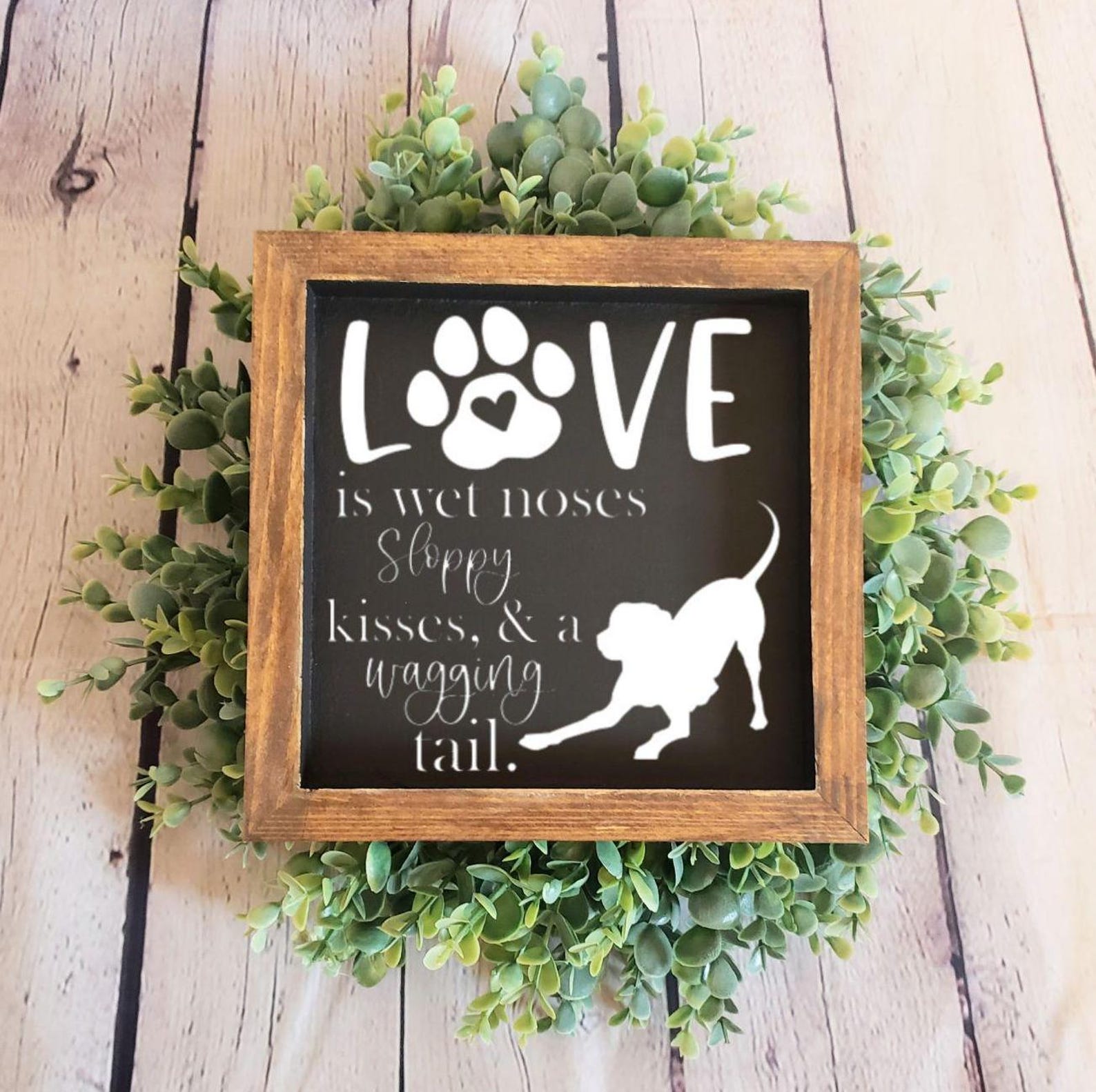 Dog Decor | Pet Decor | Pet Wood Signs | Dog Lovers | Dog Home Wood ...