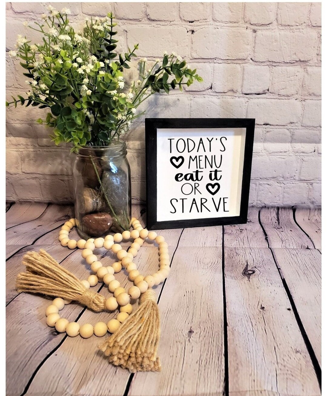 Today's Menu | Silly Kitchen Signs | Funny Kitchen Decor | Kitchen ...
