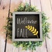 Welcome Fall Autumn Wood Signs Fall Decor Happy Fall Fall Tiered Tray ...