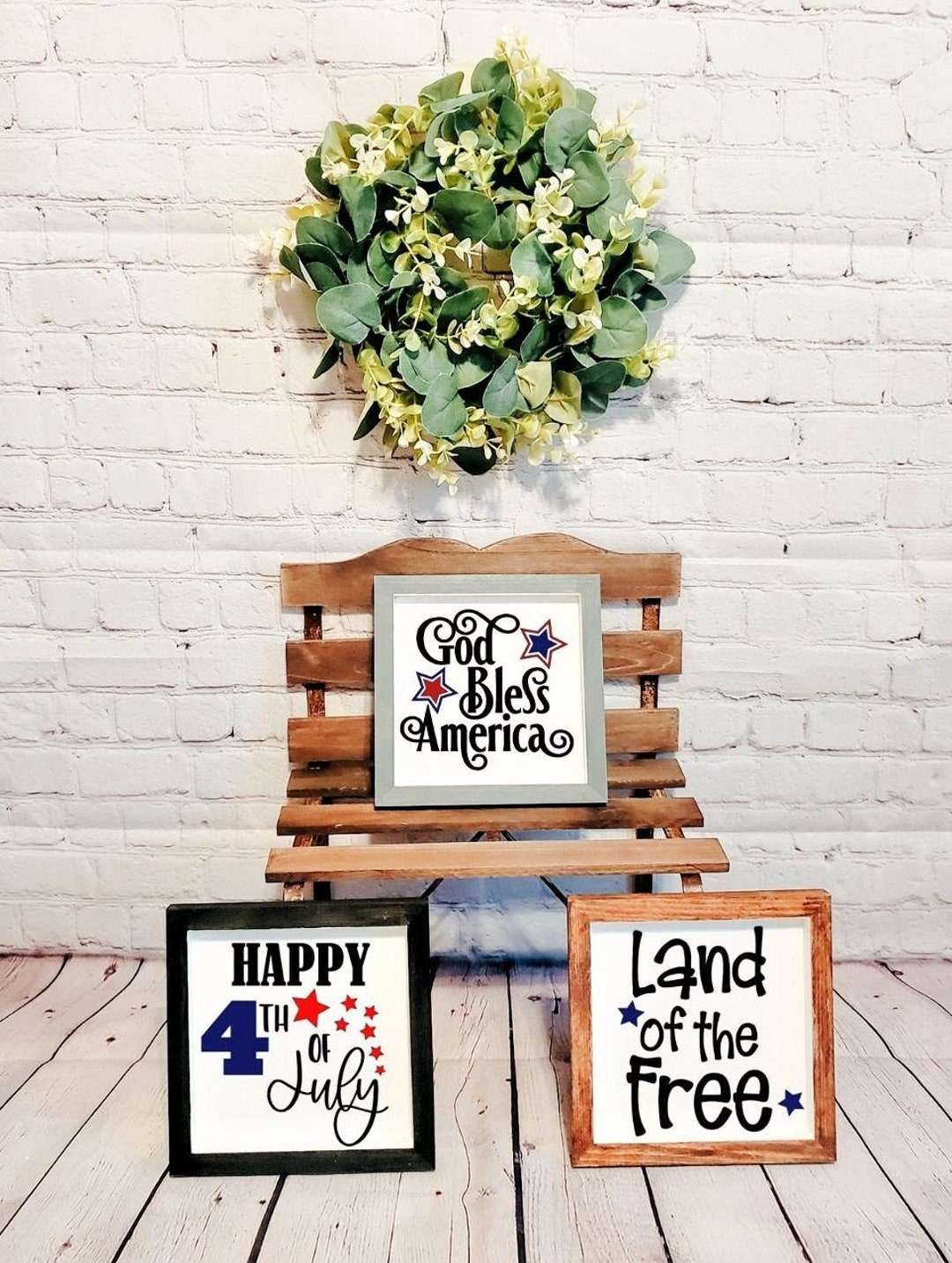 Merica' | Party in the USA | Small Town USA | Patriotic Wood Signs ...