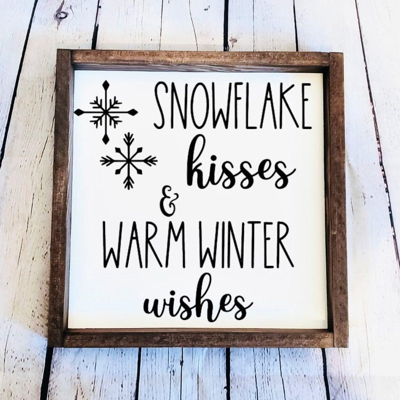 Winter Sign - Etsy