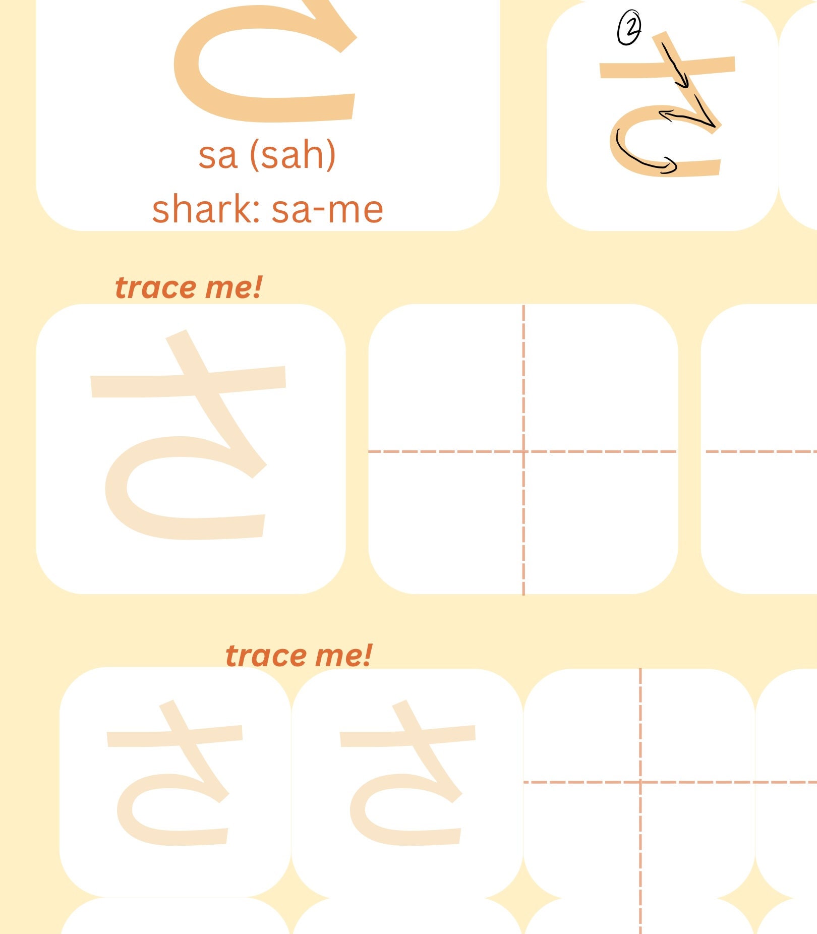 Learn Japanese - Hiragana Practice Sheets Writing (printable Pdf ...