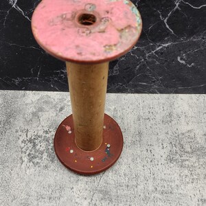 Antique Wooden Spool Pennsylvania Textiles 12" - Etsy