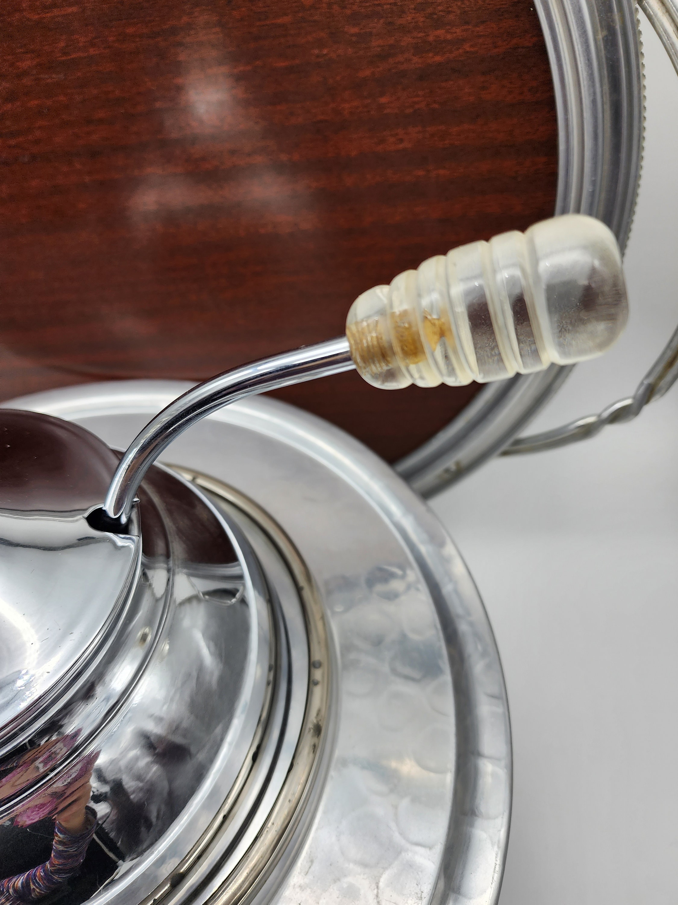 Lucite Lehman Brothers Retro Saturn Chrome Punch Bowl Set - Etsy