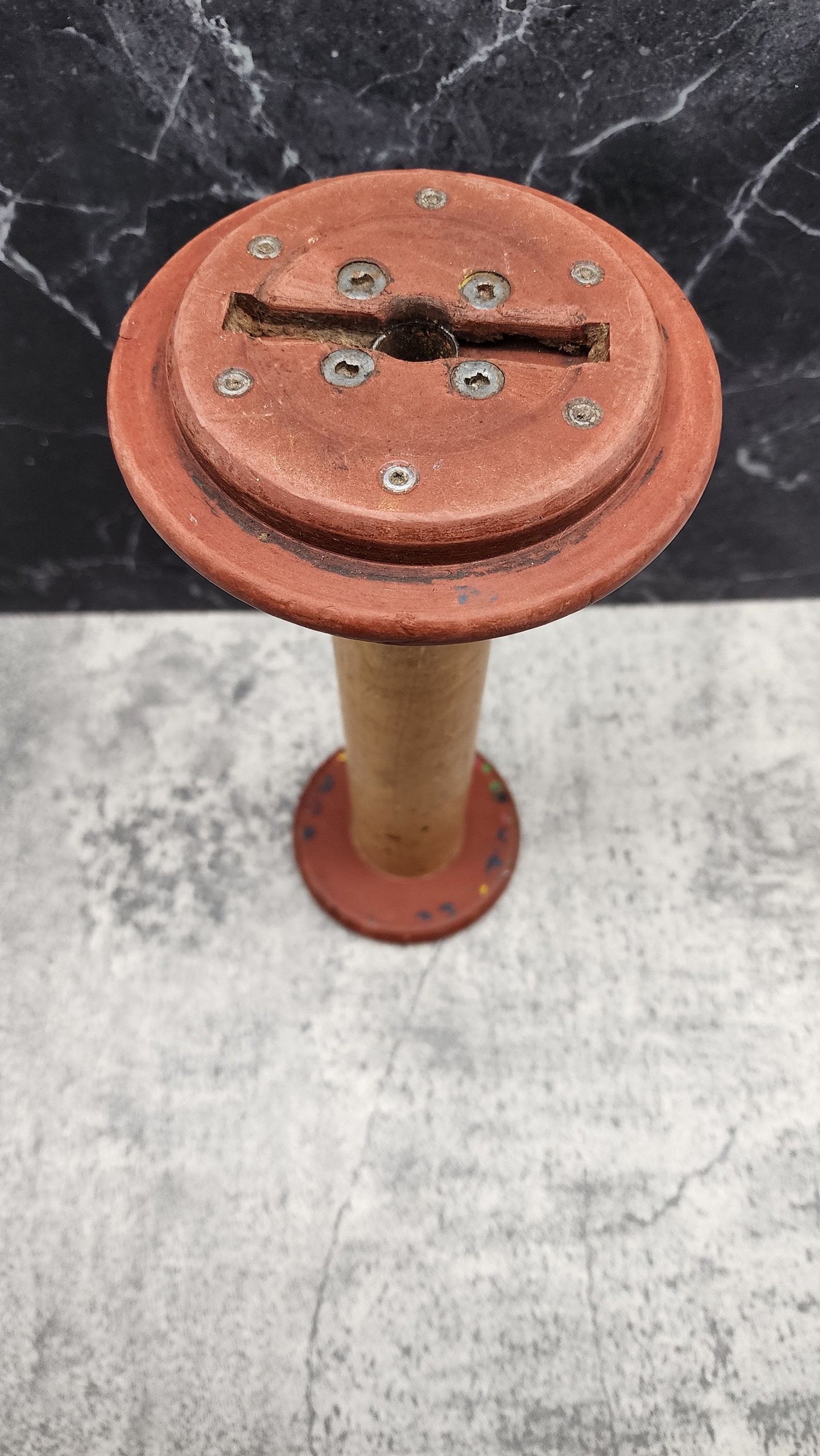 Antique Wooden Spool Pennsylvania Textiles 12" - Etsy