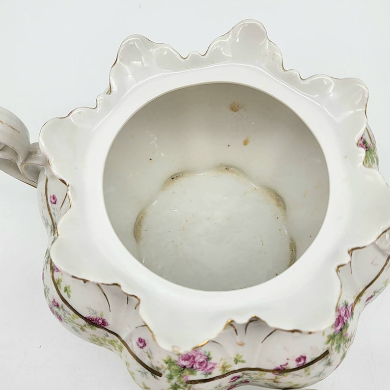 Antique MZ Austria China Covered Vegetable/casserole Dish Rose - Etsy