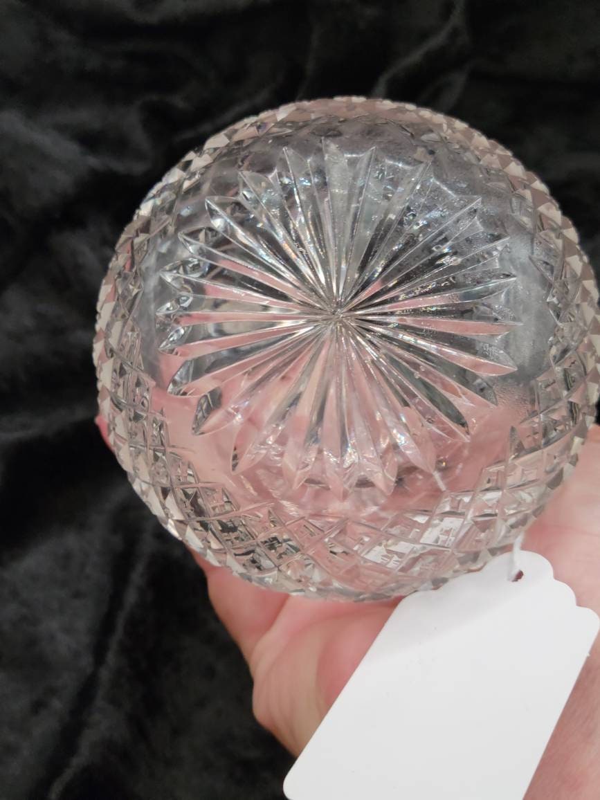 Vintage Clear Victorian EAPG Cruet Wheat and Quilted Design - Etsy