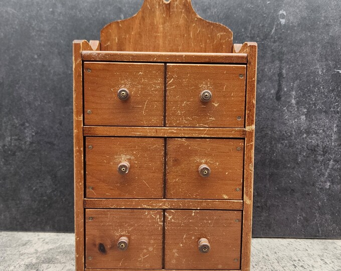 Vintage Weldwood Spice Cabinet Rustic Farmhouse Style - Etsy