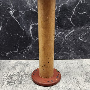 Antique Wooden Spool Pennsylvania Textiles 12" - Etsy
