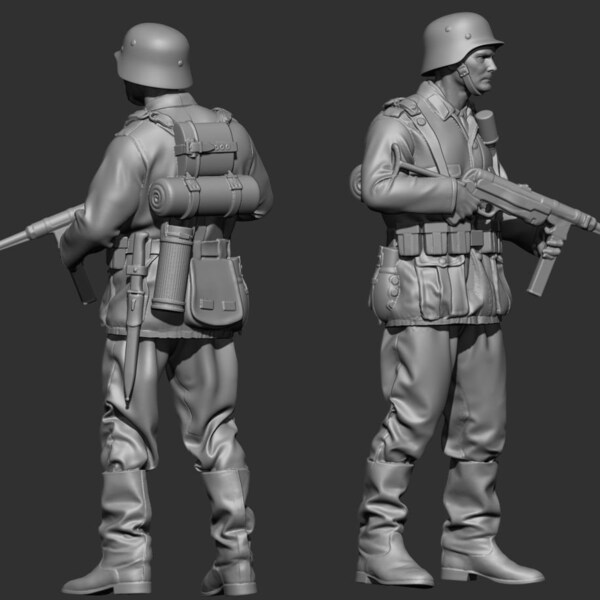 Ww2 Figure Stl - Etsy