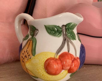 Fruit Pattern Jug | Etsy