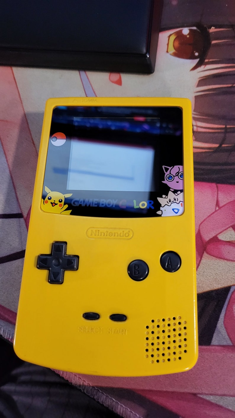 Pikachu Edition Gameboy Color - Etsy