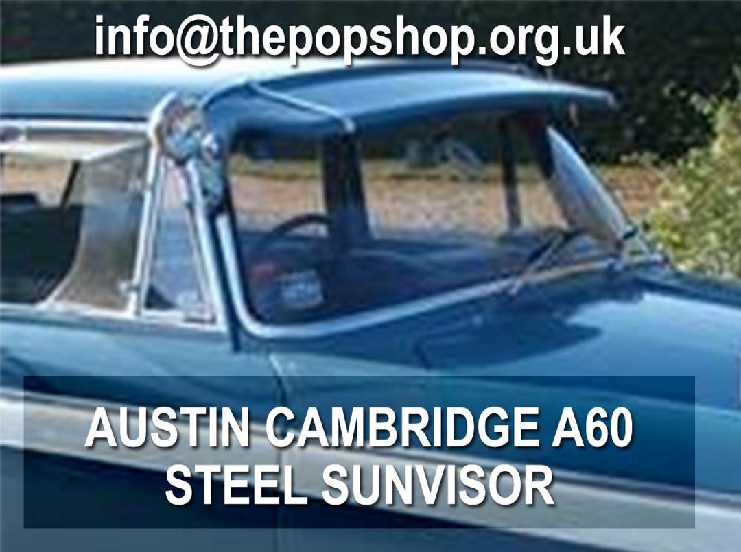 Austin Cambridge A60 Mk2 Sun Visor With Fitting Clip Set- NEW - Etsy