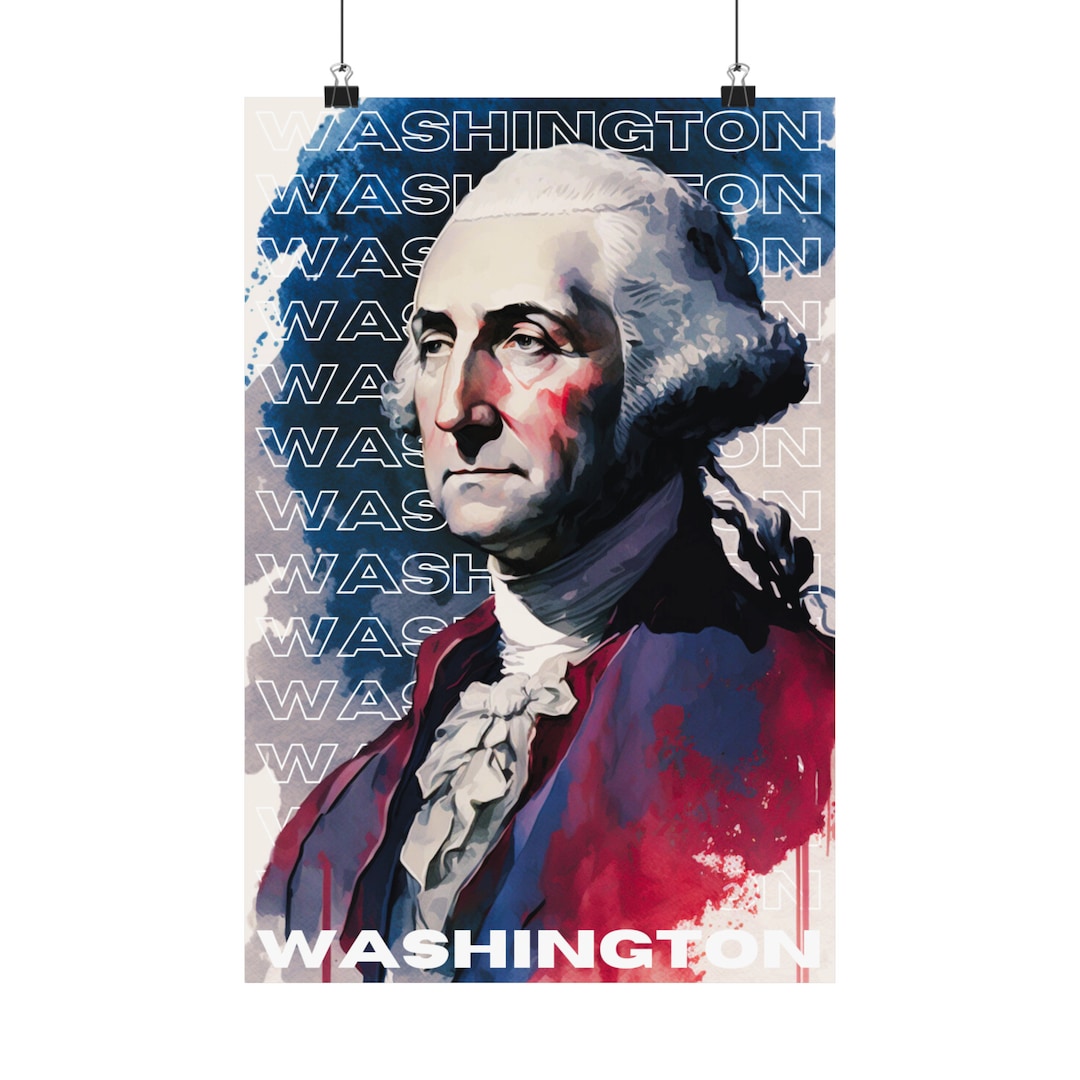 Founders Series George Washington Posters - Etsy