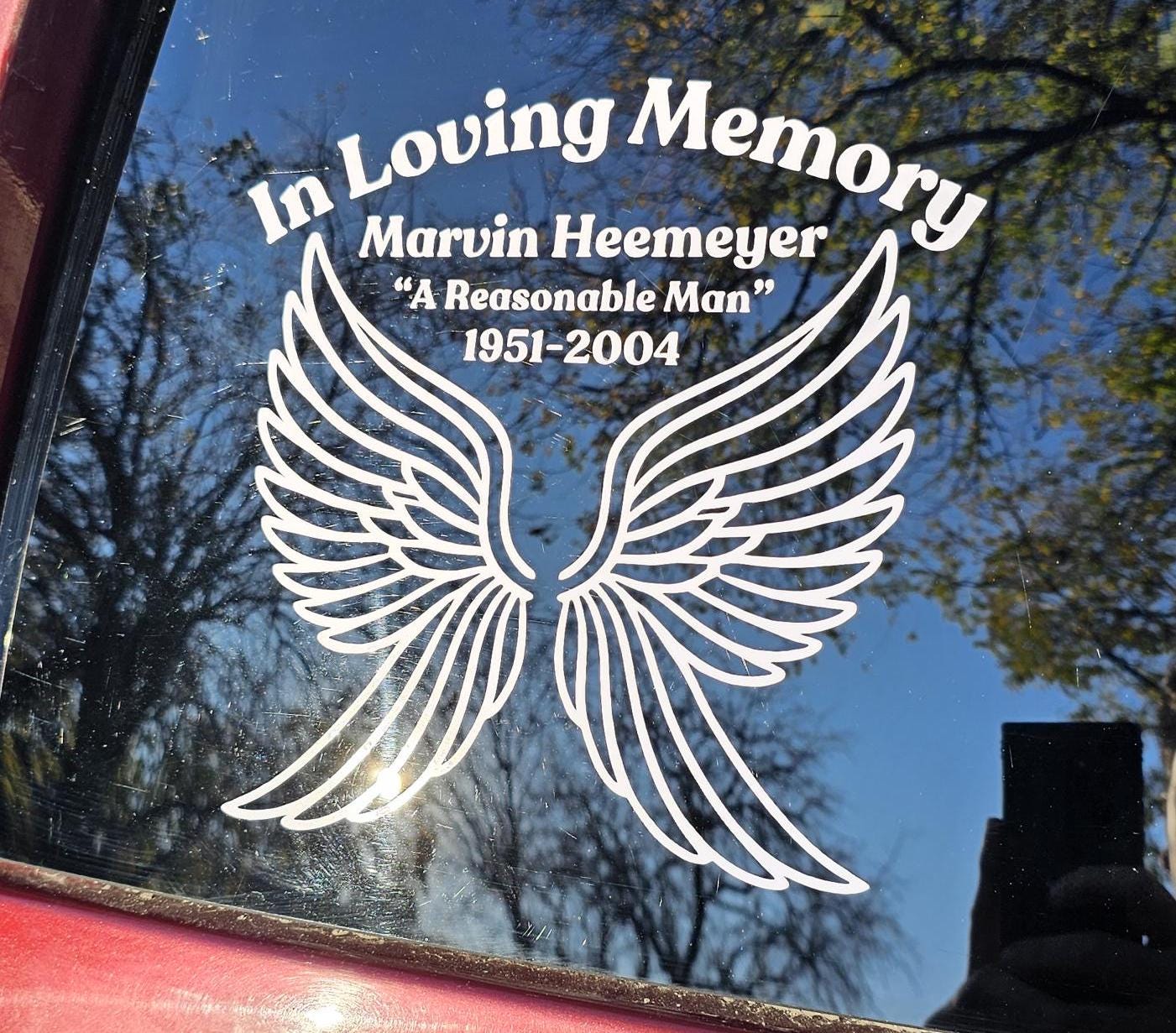 Marvin Heemeyer Killdozer Memorial Window Decal in Loving Memory ...