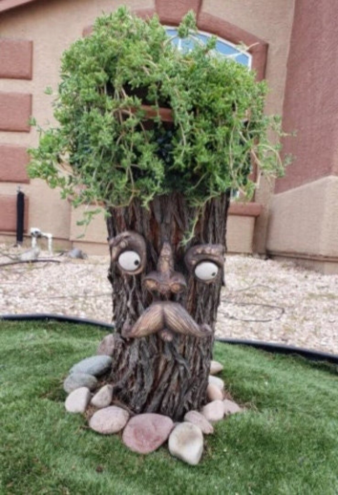 Old Man Tree Hugger Yard Art Decorations Tree Faces Outdoor | Etsy