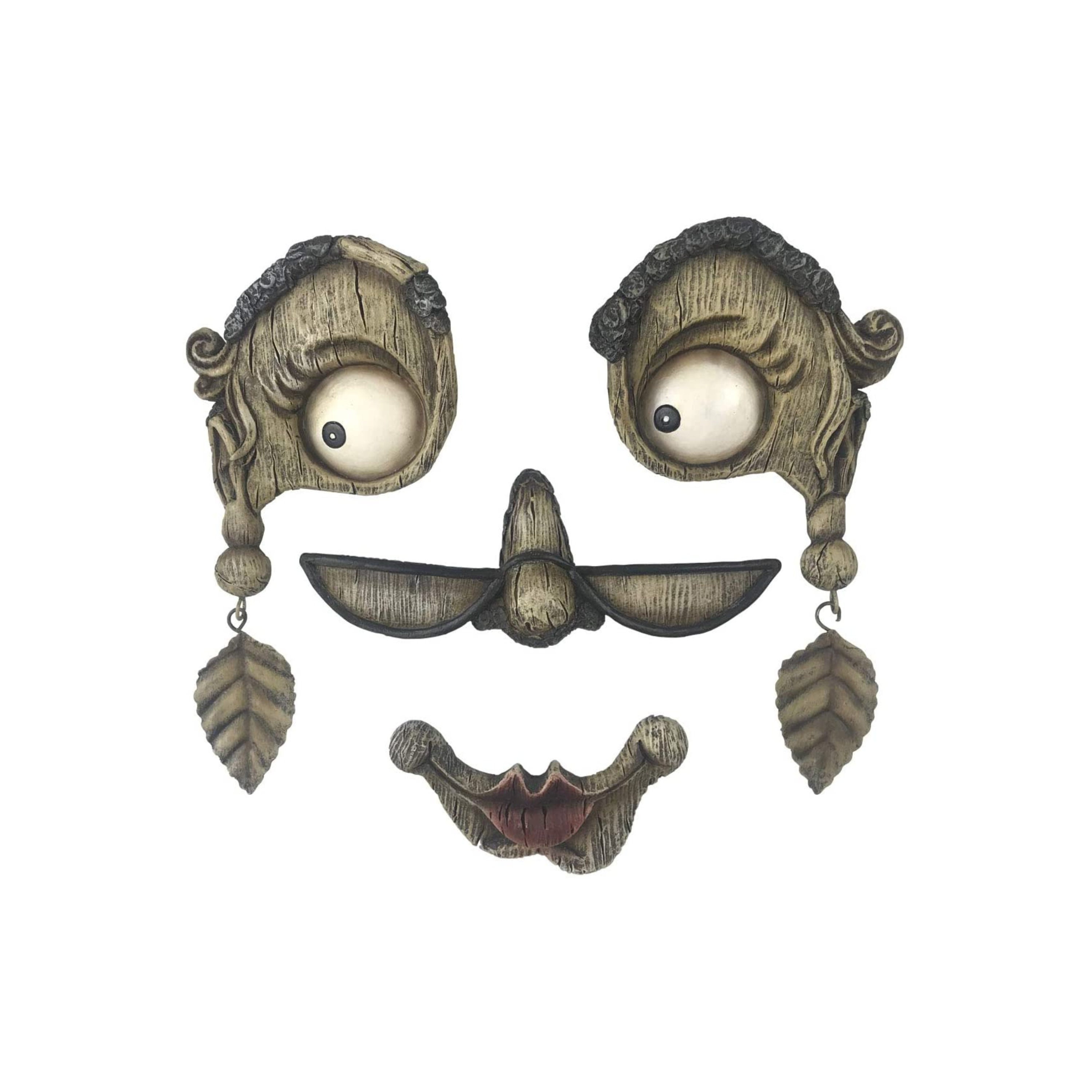 Tree Faces Decor Outdoorbark Ghost Tree Face Facial - Etsy