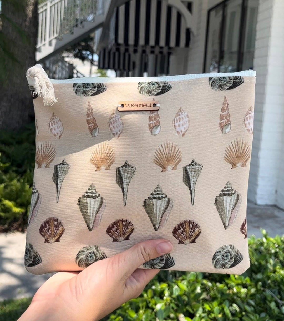 Shell Zipper Pouch - Etsy