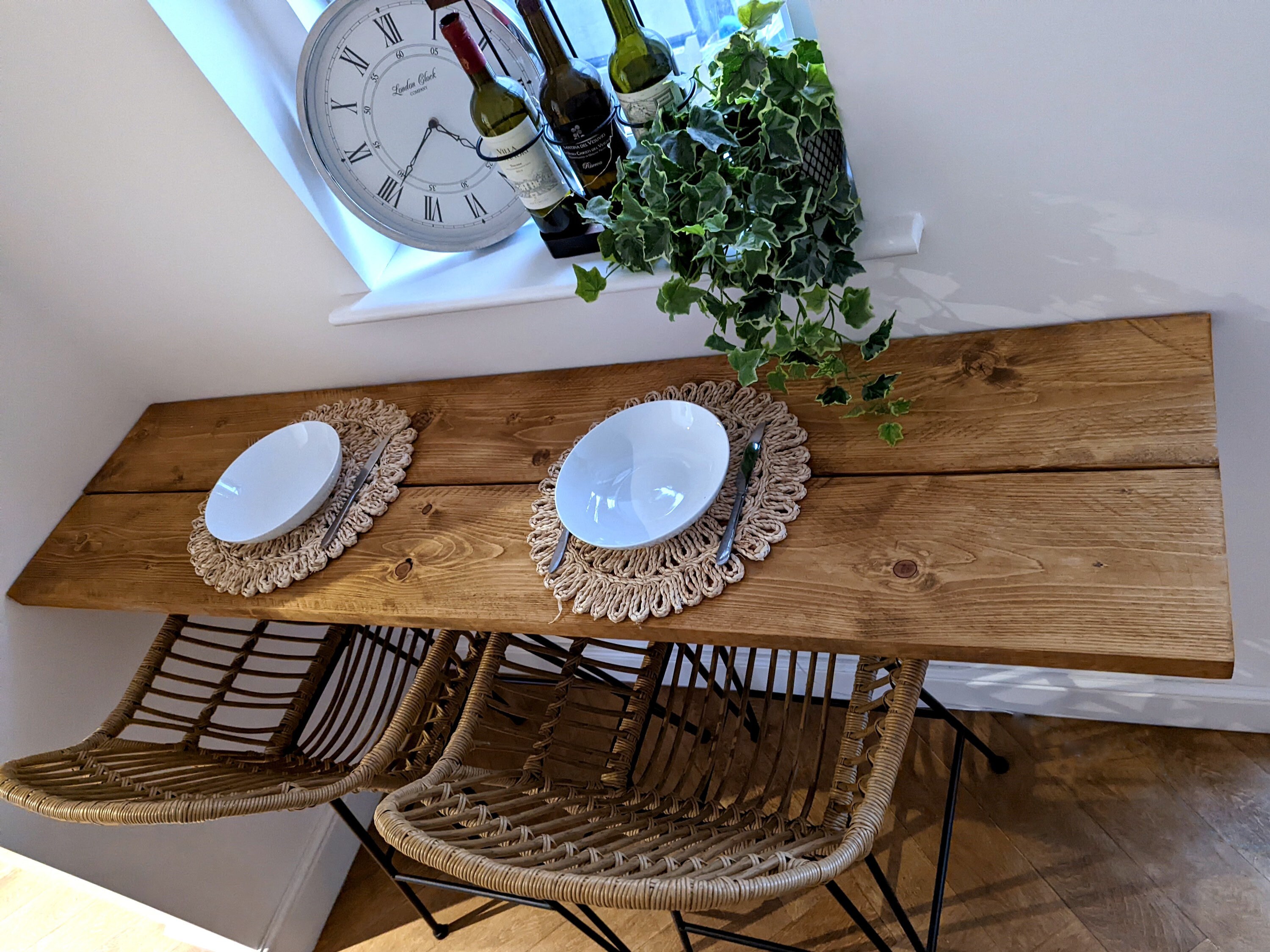 Rustic & Reloved Breakfast Bar Dining Furniture - Etsy UK