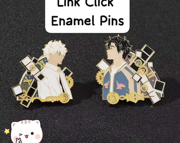 Link Click, Cheng Xiao Shi Lu Guang Qiao Ling, Pins Badges, Mirror ...