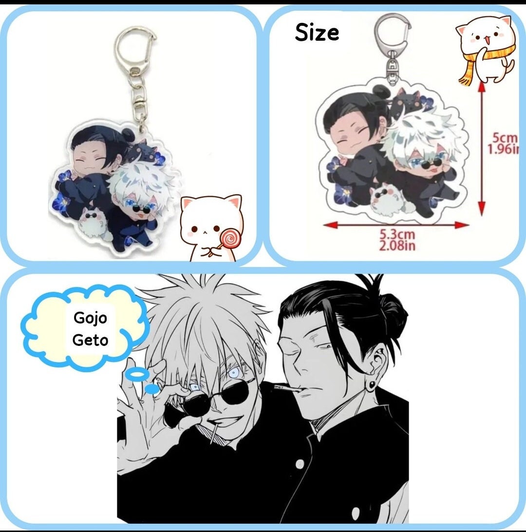 Jujitsu Kaisen Duo JJK Satosugu Gojo , Geto , Megumi , Sukuna ...