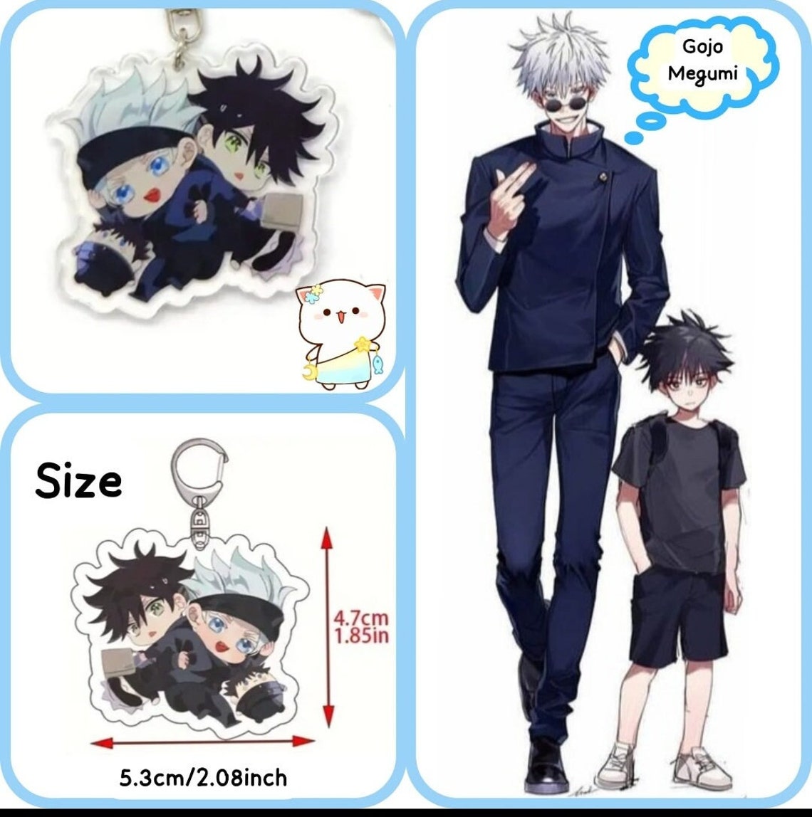 Anime Jujitsu Kaisen Duo JJK Satosugu Gojo , Geto , Megumi , Sukuna ...